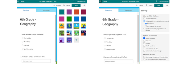 Microsoft Forms - Digital queries and worksheets in the classroom